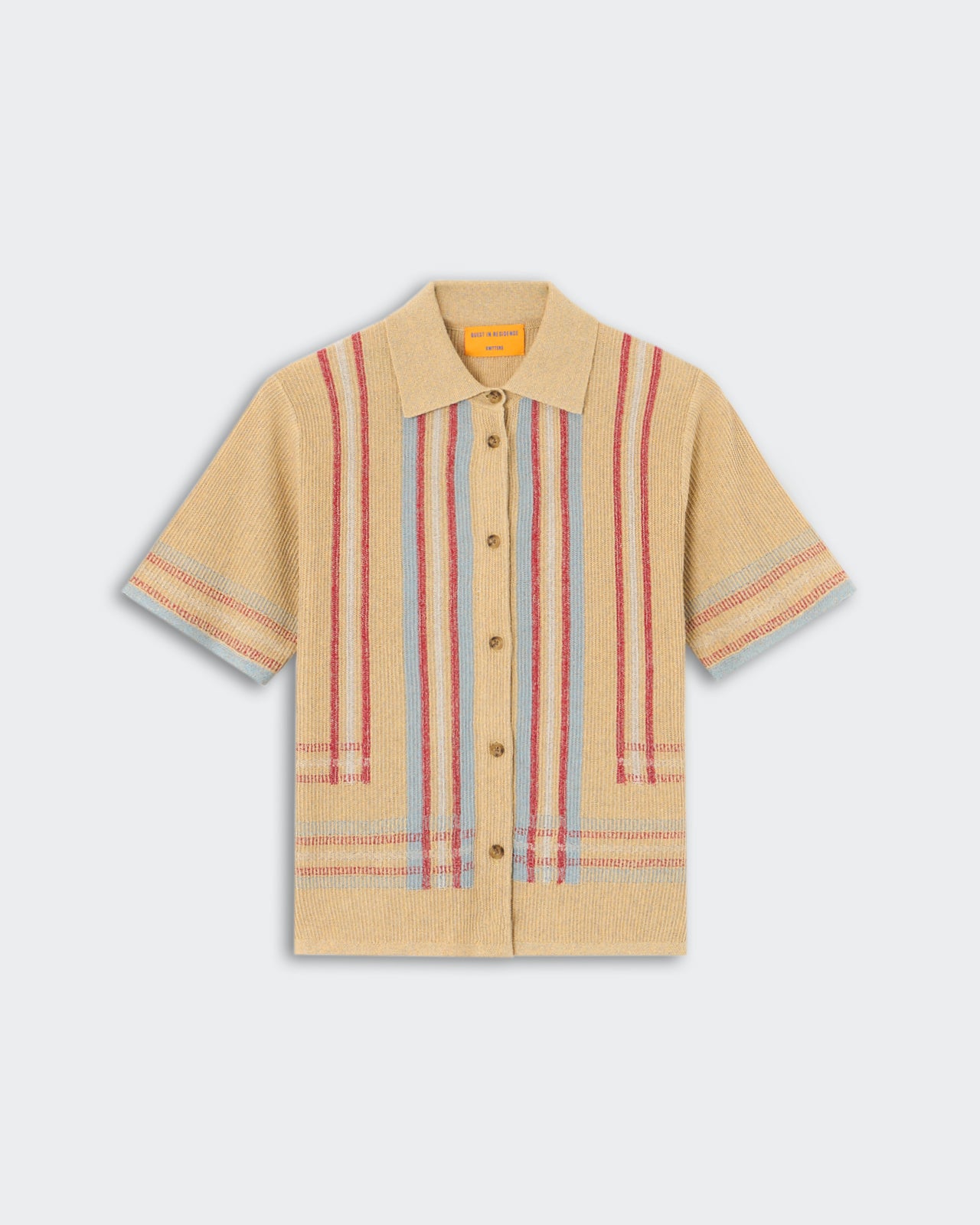 Havana Shirt - Sandstone Combo – Guest In Residence